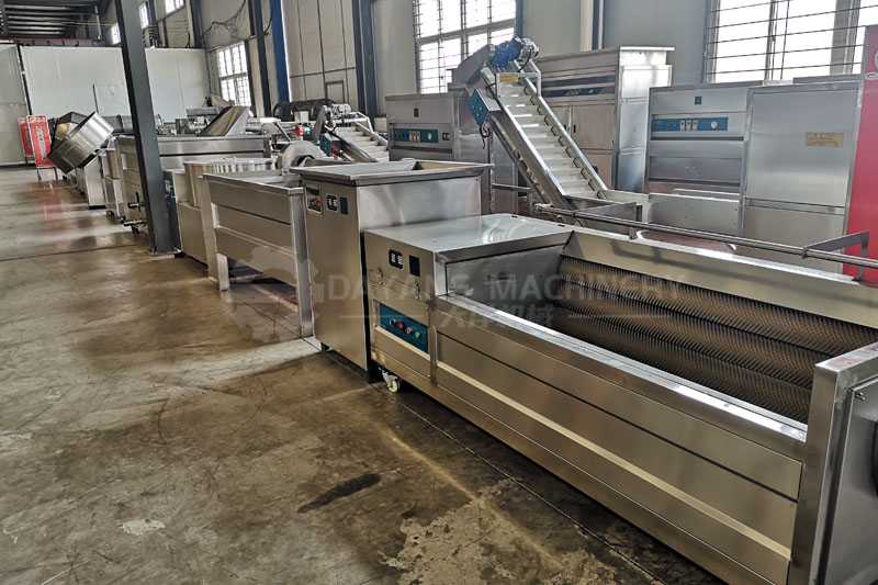Nigeria Customer Buy Potato Chips Production Line Dayang Machinery